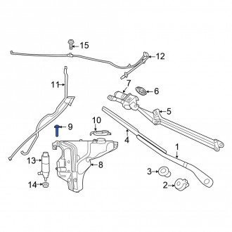 Chrysler OEM Wiper Blade & Washer Parts | Motors, Wiper Arms — CARiD.com