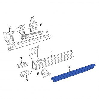 Chrysler Sebring Replacement Rocker Panels – CARiD.com