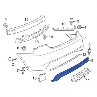 Chrysler 200 Replacement Bumper Spoilers & Valances | CARiD