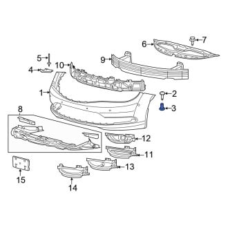 Chrysler 200 OEM Bumpers | Genuine Front & Rear Bumpers — CARiD.com