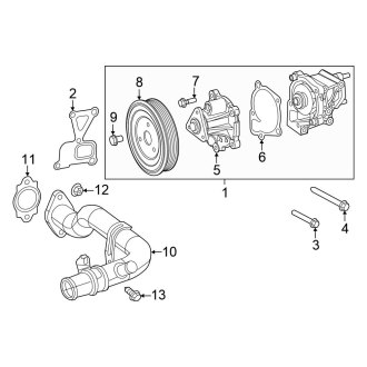 2015 Chrysler 200 Radiator Hoses & Clamps - Lower, Upper | CARiD