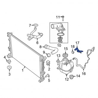Chrysler 200 Coolant Overflow Tanks — CARiD.com