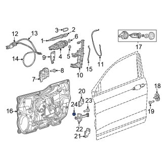 Chrysler 200 OEM Doors & Parts | Shells, Panels, Armrests — CARiD.com