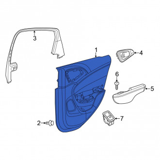 Chrysler 200 Interior Door Panels & Armrests | CARiD