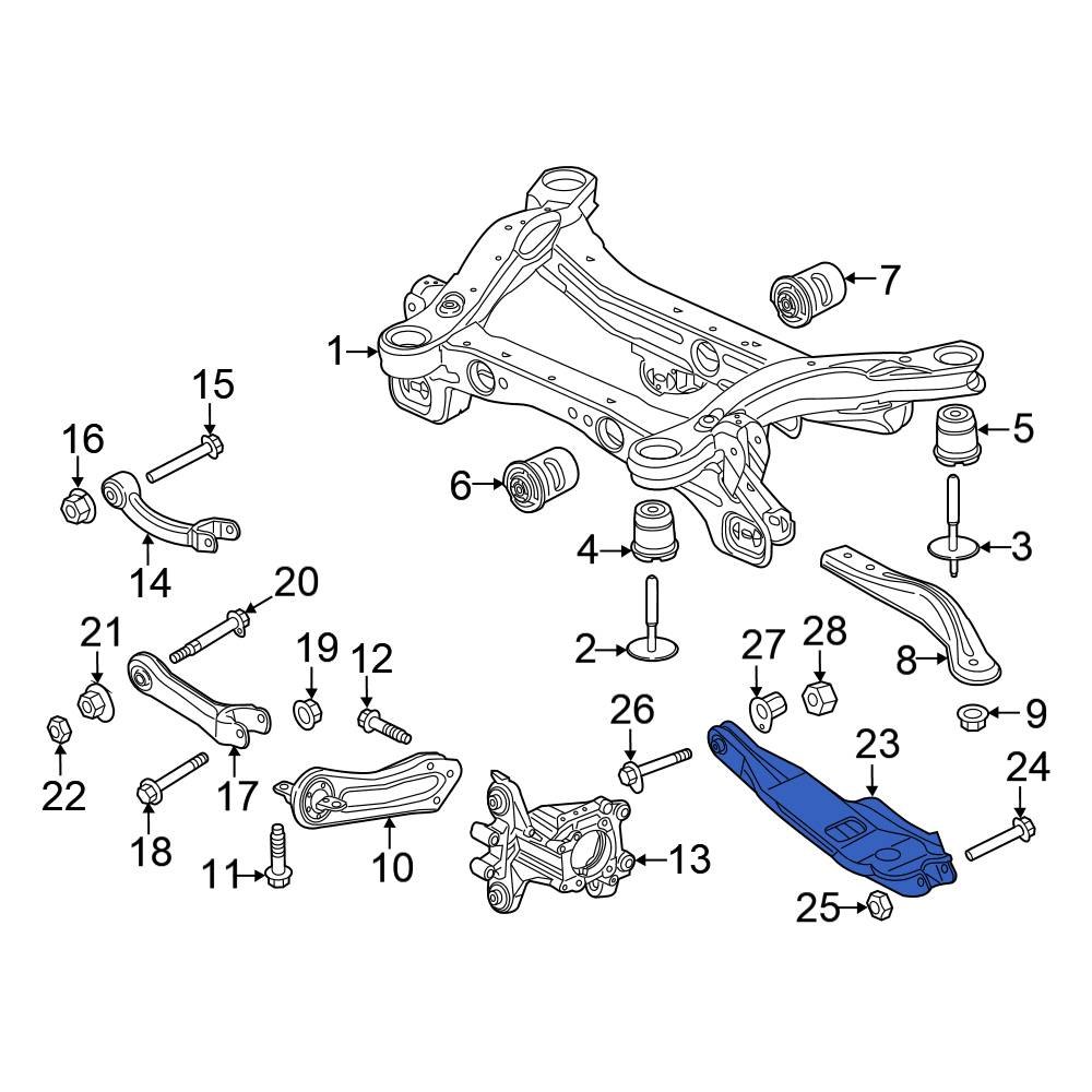 Chrysler OE 68247510AC - Front Right Suspension Control Arm
