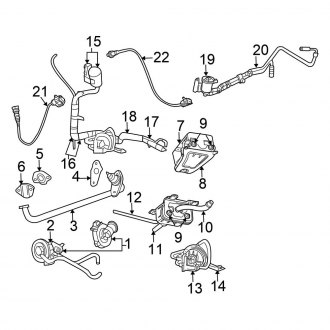 2005 Chrysler Town and Country OEM Emission Control Parts | CARiD