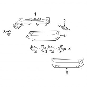 2008 Chrysler Aspen OEM Exhaust Parts - Systems, Tips | CARiD
