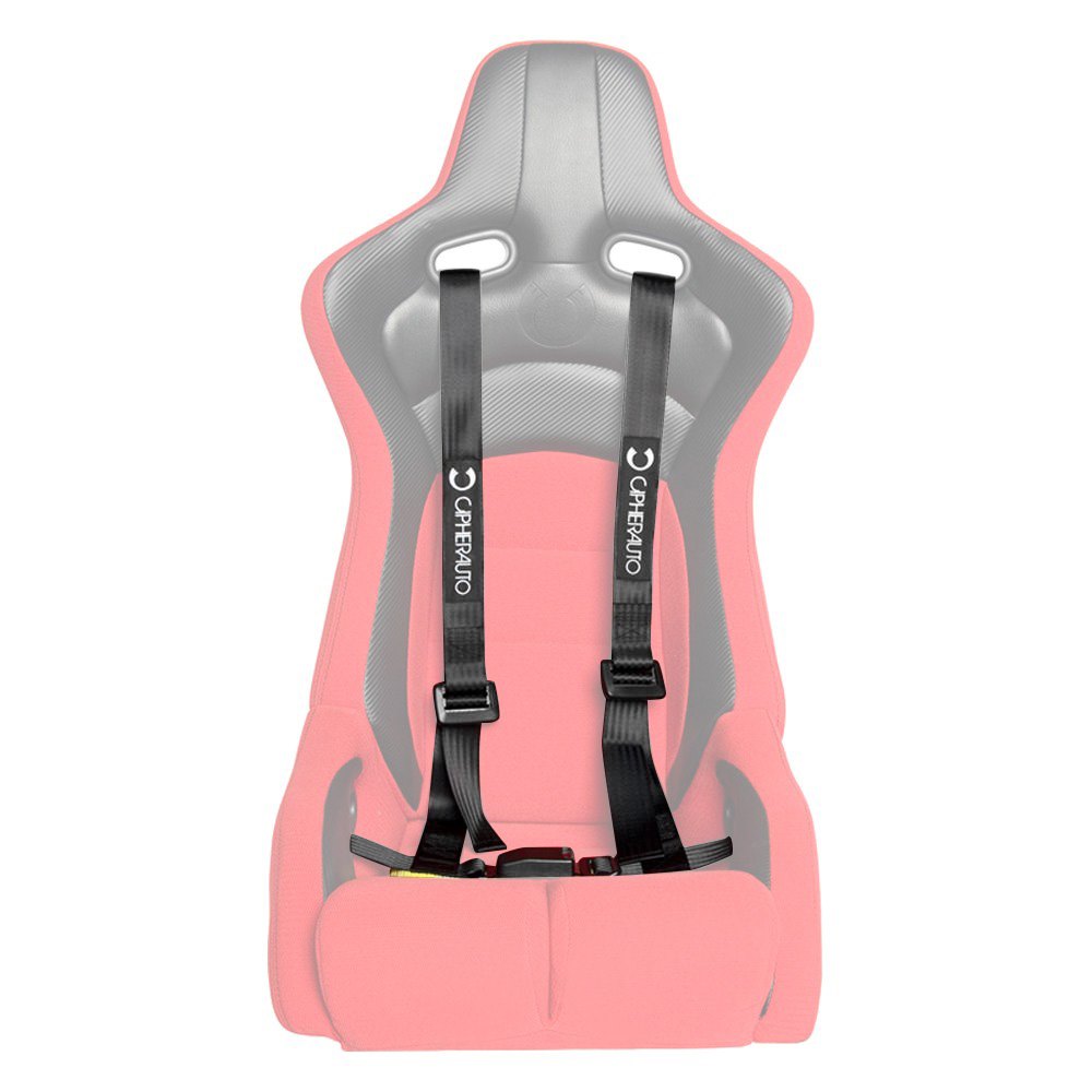 Cipher Auto® - 4-Point Buckle Latch Racing Harness Set
