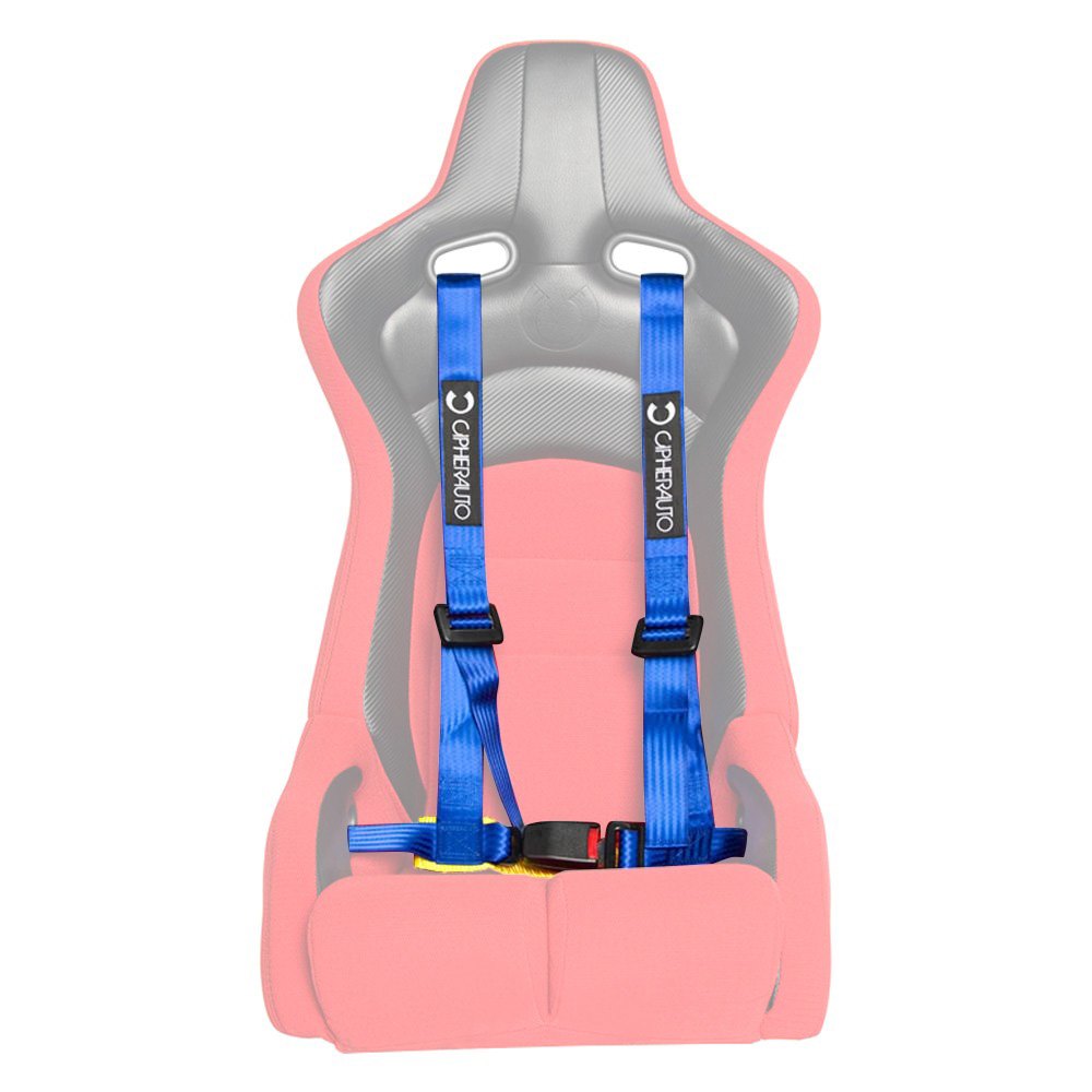 Cipher Auto® - 4-Point Buckle Latch Racing Harness Set