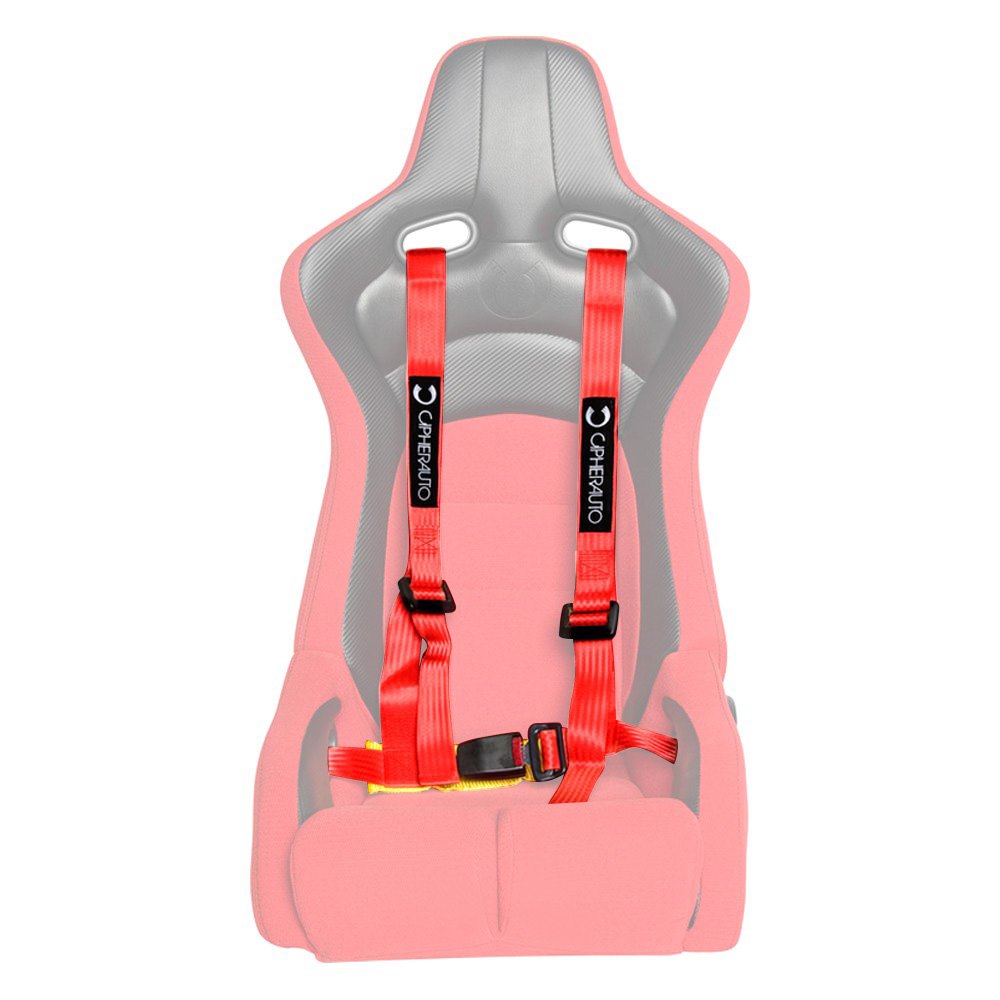 Cipher Auto® - 4-Point Buckle Latch Racing Harness Set