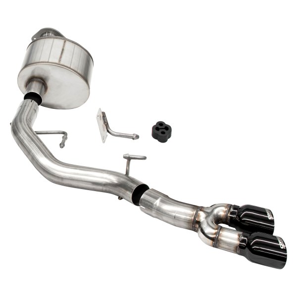 Corsa® 21141blk Xtreme™ 304 Ss Cat Back Exhaust System With Front Of Tire Dual Side Exit