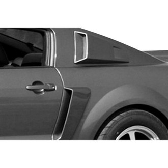 Ford Mustang Side Scoops | Carbon Fiber, ABS, Urethane – CARiD.com