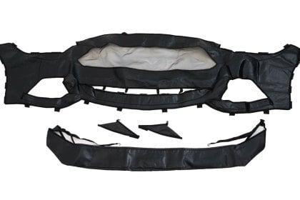 Coverking® - Custom Black Front End Mask