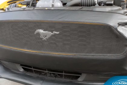 Coverking® - Custom Black Front End Mask