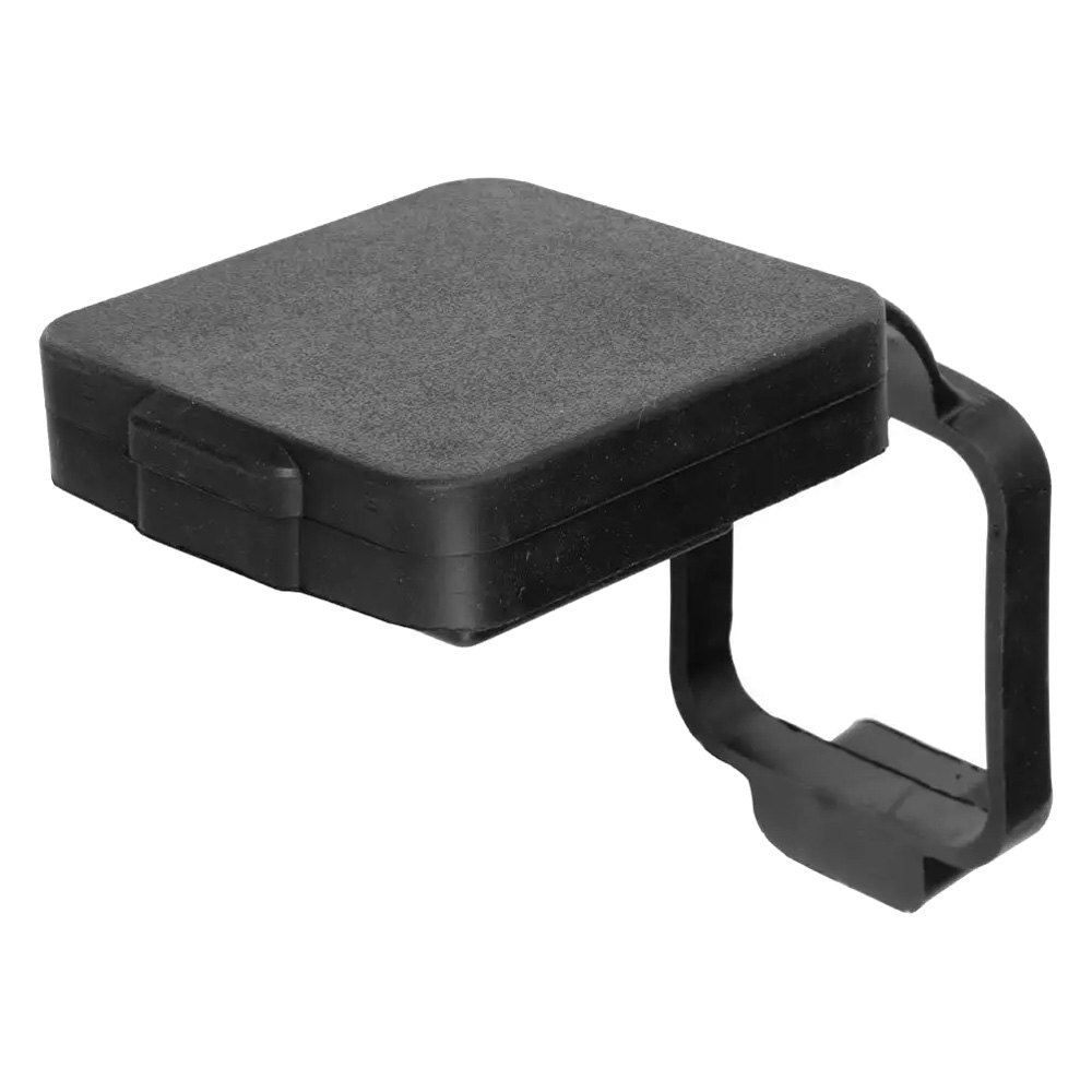 CURT® 21728 - Black Plastic Hitch Cover for 2" Receivers