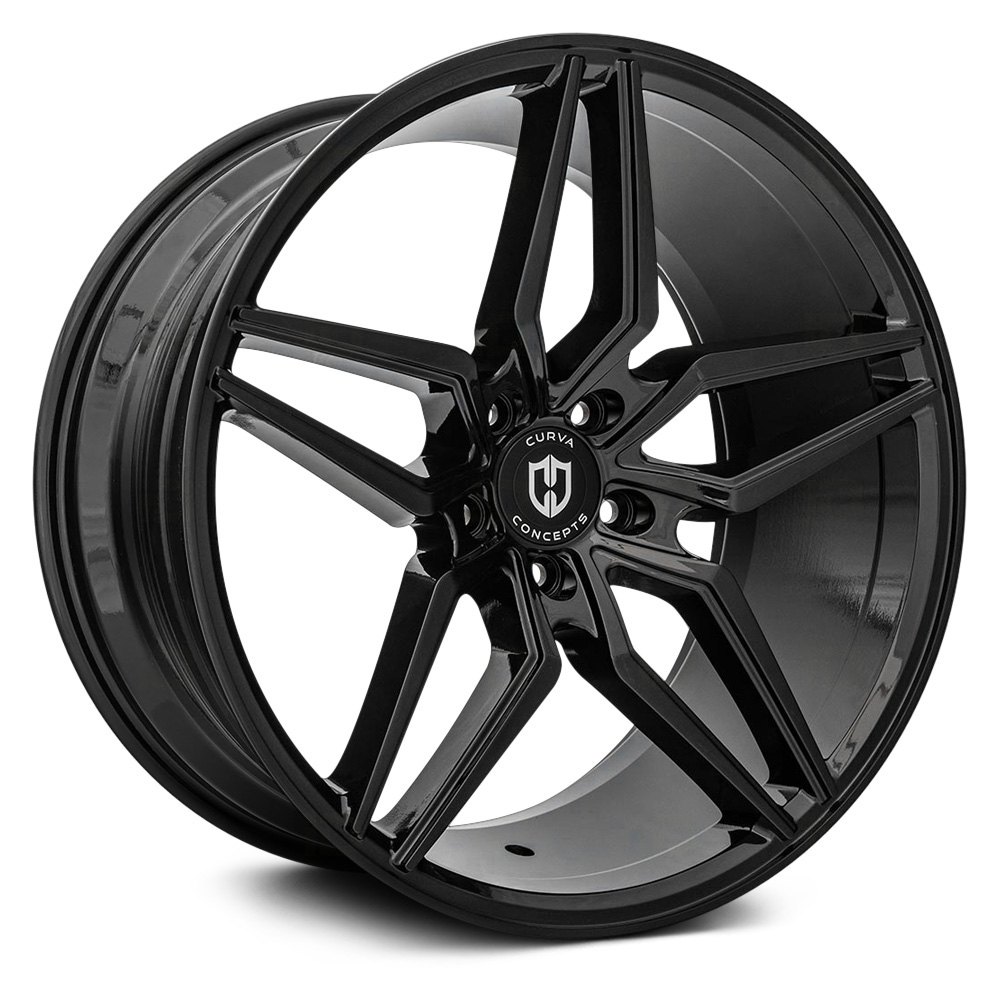 CURVA® C25 Wheels - Gloss Black Rims