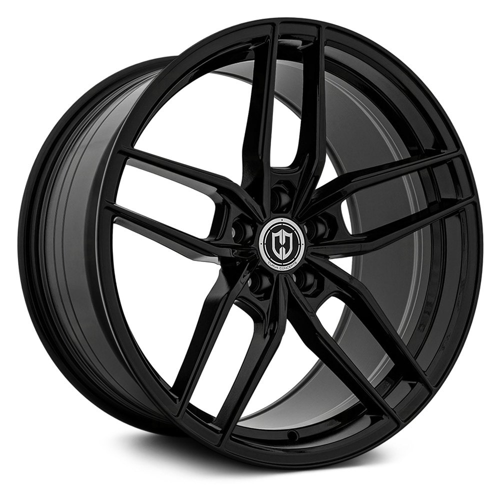 CURVA® CFF25 Wheels - Gloss Black Rims