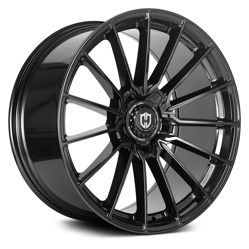 CURVA® CFF75 Wheels - Gloss Black Rims