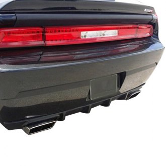Dodge Challenger Rear Diffusers - Carbon Fiber, Fiberglass | CARiD