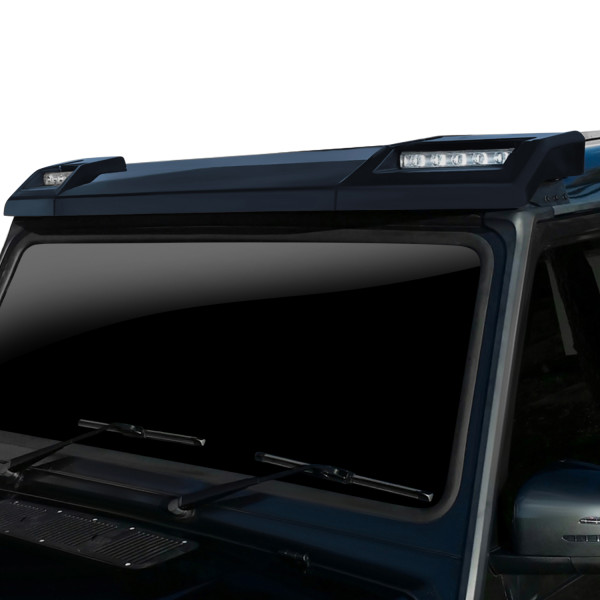 D2S® M463-FRS-PAINTED - 6x6 Style Roof Sun Visor with DRL Lights (Painted)