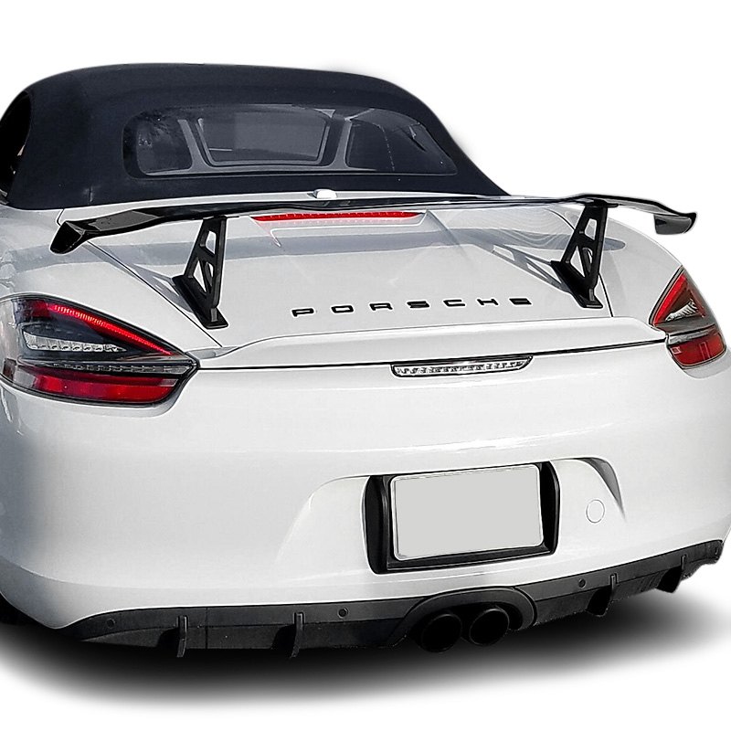 D2S® P981B-W2-UNPAINTED - GT1 Style Fiberglass Tall Rear Wing (Unpainted)