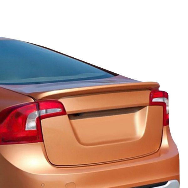D2S® V60-L1-UNPAINTED - Factory Style Fiberglass Rear Lip Spoiler ...