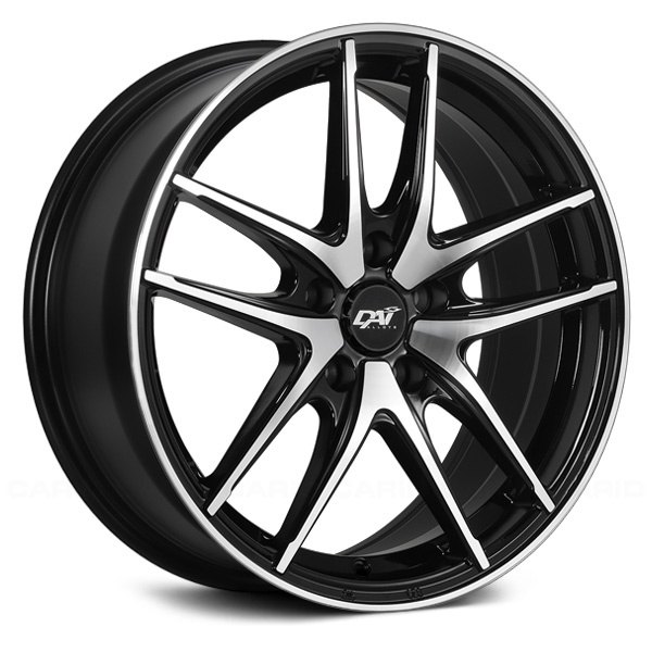 DAI ALLOYS® DW100 APEX Wheels - Gloss Black with Machined Face Rims
