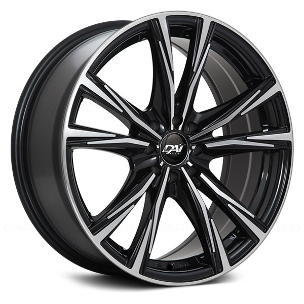 DAI ALLOYS® DW80 ORACLE Wheels - Gloss Black with Machined Face Rims