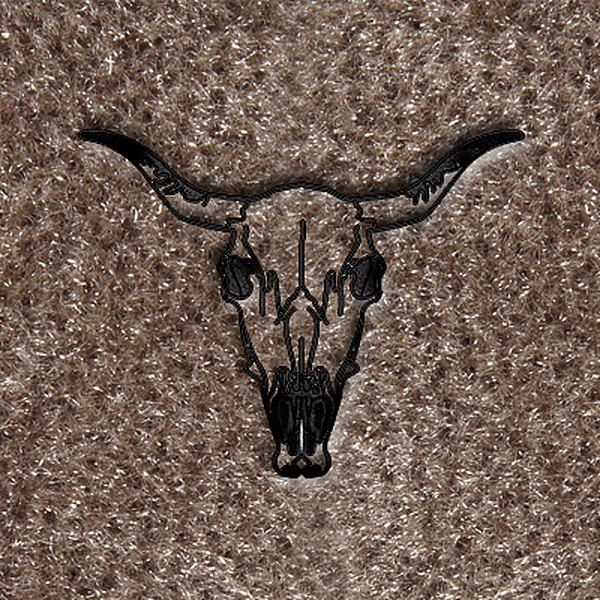 DashMat® LS134 - "Steer Head" Embroidered Logo