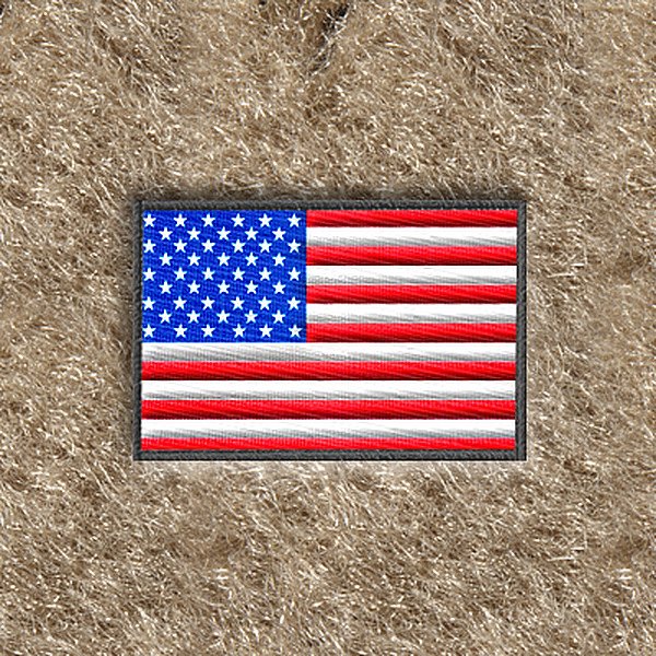 DashMat® LS403 - "U.S. Flag" Embroidered Logo
