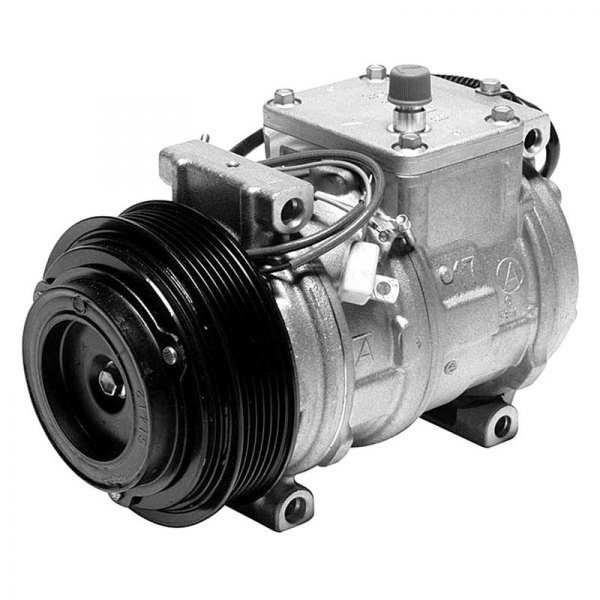 Denso® 471-1227 - A/C Compressor with Clutch