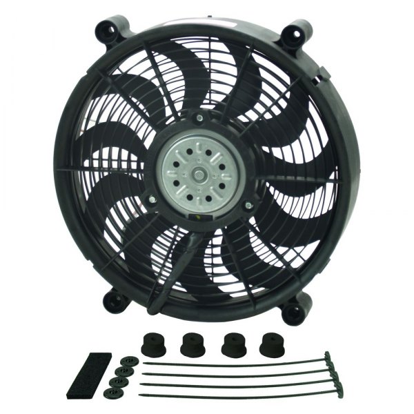 Derale Performance® 18214 - High Output Single Radiator Pusher/Puller ...