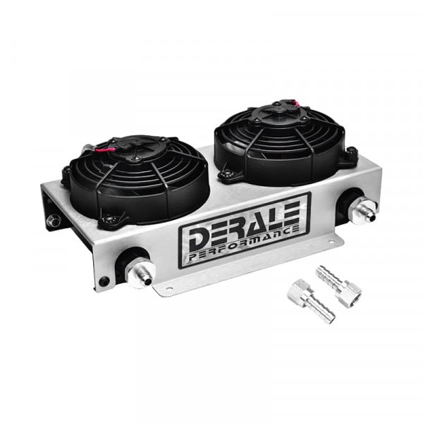 Derale Performance® 13740 - Hyper-Cool Dual Cool Remote Cooler