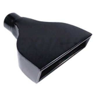 Universal Exhaust Tips - Dual, Double Wall, Rolled Edge, Angle Cut ...