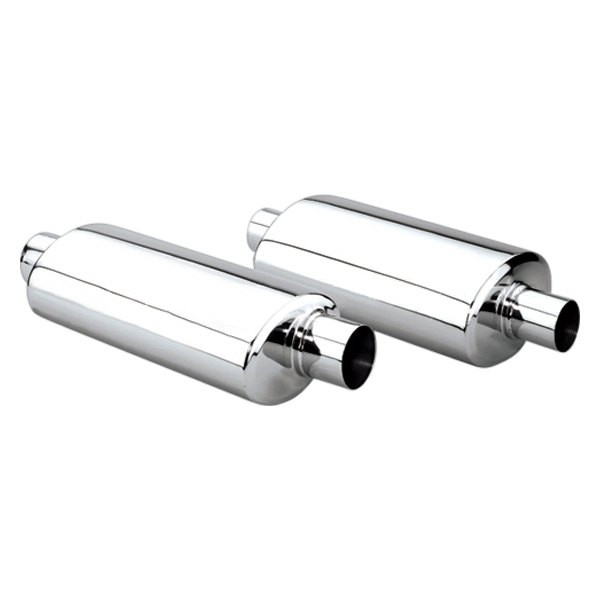 Different Trend® - Hi-Polished Series Oval Exhaust Muffler