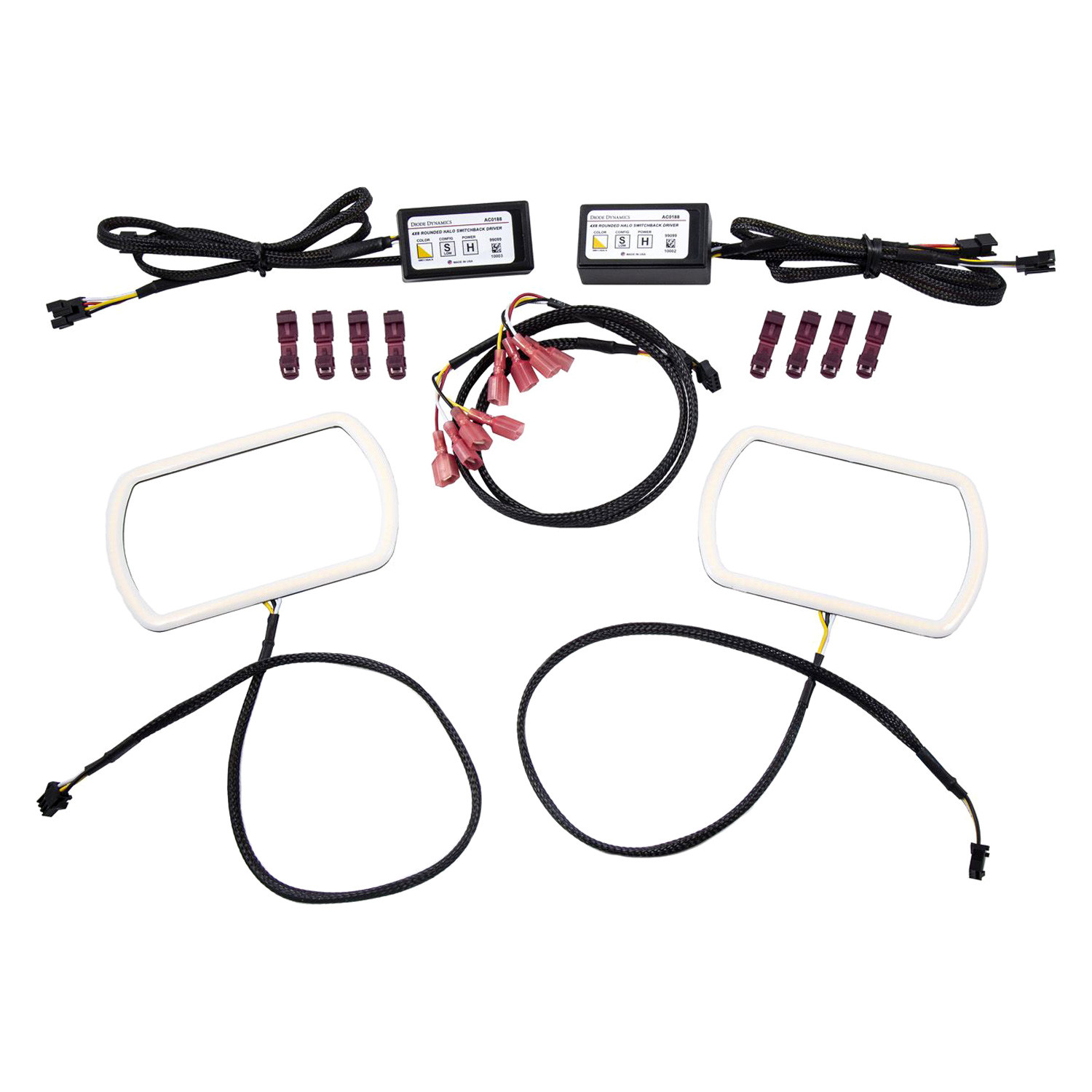 Universal Headlight Halo Rings - LED, CCFL, Color Changing | CARiD