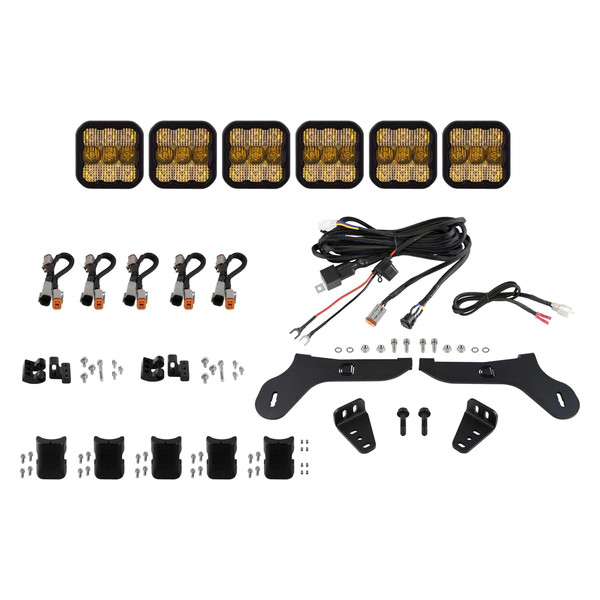 Diode Dynamics® DD7336 - Grille Mounted CrossLink Sport 6-Pod 240W ...