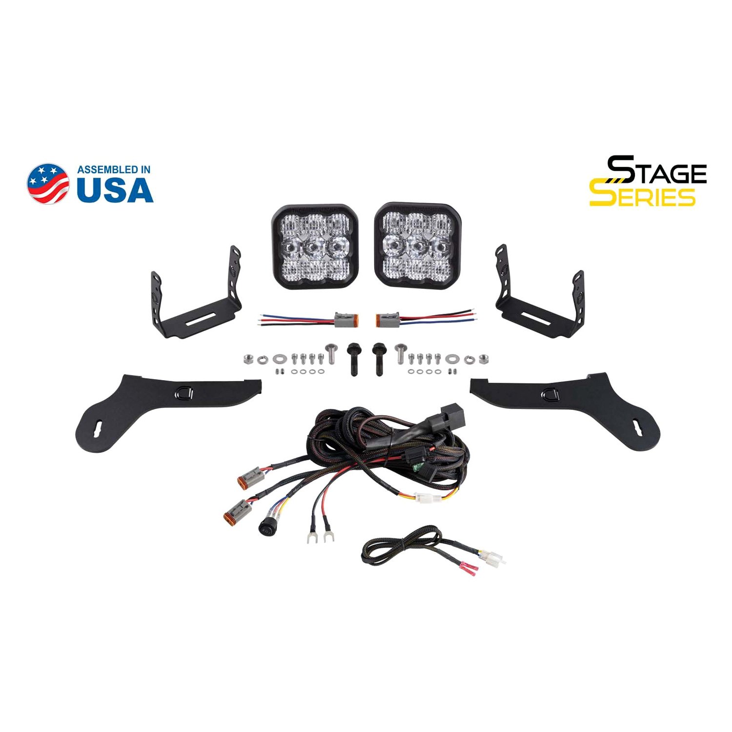 Diode Dynamics® - Stage Series 5 Pro Front Bumper Light Kit
