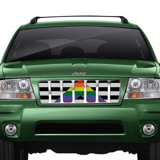 2004 Jeep Grand Cherokee Custom Grilles | Billet, Mesh, LED, Chrome, Black