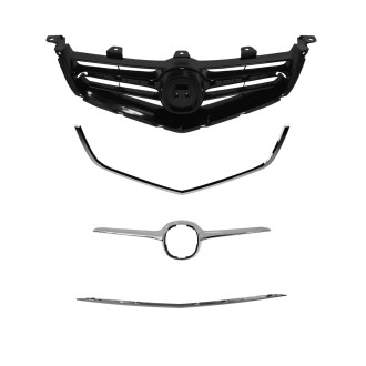Acura TSX Custom Grilles | Billet, Mesh, CNC, LED, Chrome, Black