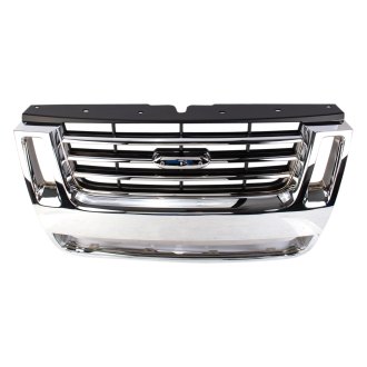 Ford Explorer Custom Grilles - Billet, Mesh, CNC, LED, Chrome, Black