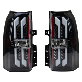 Black & Smoked Tail Lights - Custom, LED | CARiD