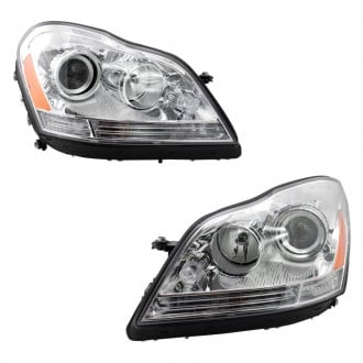 Mercedes Custom & Factory Headlights | Projector, LED, Euro, Halos