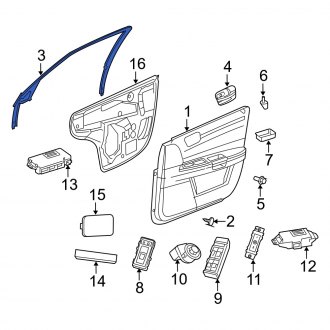 Dodge Charger Window Trim | Moldings, Pillar Posts — CARiD.com