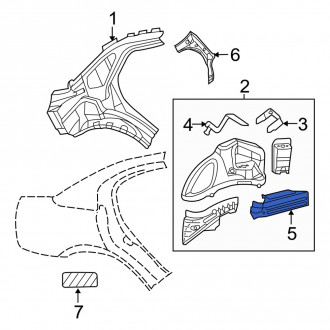 Dodge Magnum OEM Fenders | Factory Front & Rear Fenders — CARiD.com