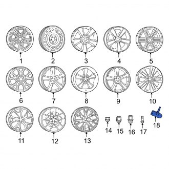 Dodge Charger OEM Wheels | Original Steel & Alloy Wheels — CARiD.com