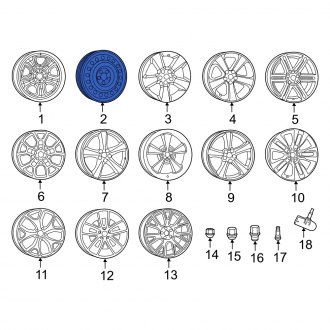 Dodge Charger OEM Wheels - Original Steel & Alloy Wheels | CARiD