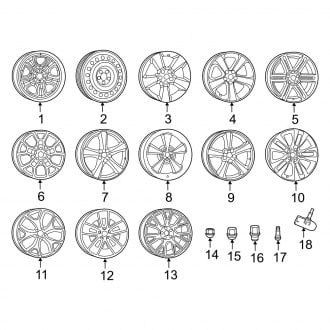 2014 Dodge Charger Replacement Factory Wheels & Rims | CARiD