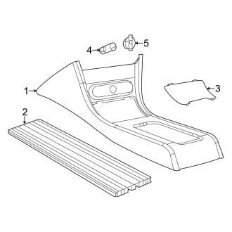 2014 Dodge Charger Center Consoles & Parts | CARiD