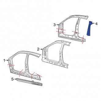 Dodge Charger OEM Chassis Frames & Body Parts - Tubs, Doors | CARiD